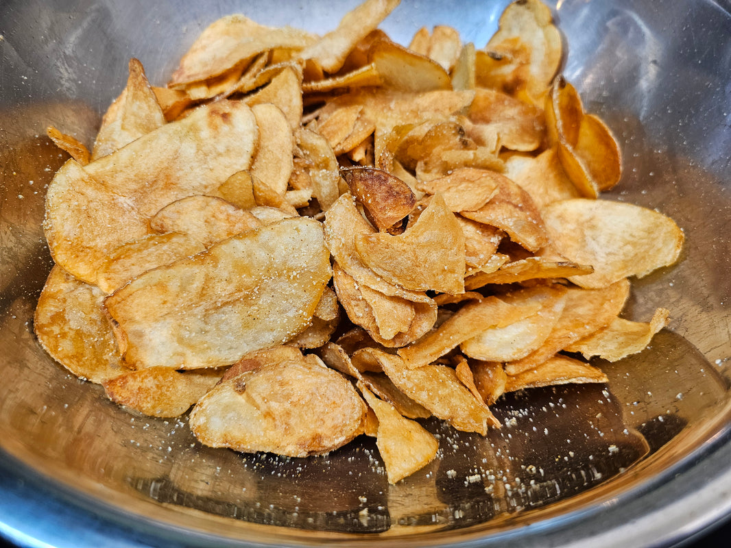 Spuds with a kick, Small batch craft Potato Chips Oak City Spice – Oak ...
